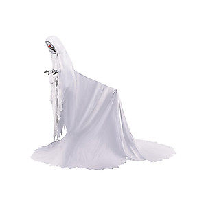 Spirit Halloween 7 Ft Emmeline Animatronic | Decorations | Animated | Light Up Red LED Eyes | Lunging Motion | Plays Sounds