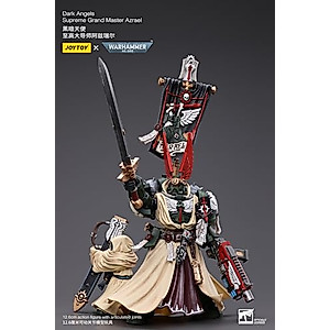 JoyToy Warhammer 40K Dark Angels Supreme Grand Master Azrael 1:18 Scale Action Figure