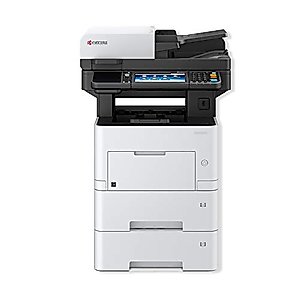 Kyocera 1102TB2US0 Ecosys M3655idn B&W MFP; Resolution Up to Fine 1200 Dpi; Print, Scan, Copy and Fax Functions; Up to 57 PPM; Mobile Printing Ready; HyPAS Business Applications Ready