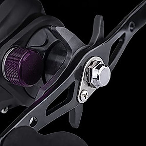 Fishing Reel, Baitcasting Reel, Magnet Braking System, 12+ 1 Shielded Ball Bearings, 17.6 LB Max Drag, Available in 7.2:1 and 8.1:1