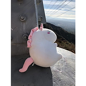 Plushland Soft Plush Unicorn Pillow Stuffed Animal Hugging White Throw Pillow Cushion Toy for Kids Teens Adult Gift Birthday, Valentine, Christmas (Unicorn)