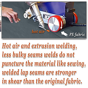 Strong Camel Carport Conopy Cover 10'x20' Replacement for Car Tent Outdoor Top Garage Shelter with Ball Bungees, Grey (Only Cover, Frame Not Included)