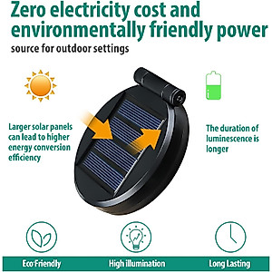 BOSSERN 4 Pack Firefly Garden Lights: Solar Outdoor Waterproof, 32 LED Vibrant Firefly Starburst Lights, Swaying by Wind, Garden Decoration (Warm White)