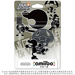 Nintendo Mr. Game & Watch Amiibo (Super Smash Bros. Collection) For Wii U