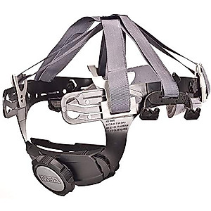 MSA 10153382 Fas-Trac III Replacement Suspension - 6-Point Attachment, One Size, V-Gard 500/SmoothDome Helmet Accessory, Cap/Hat-Style Hard Hat Suspension, Adjustable Component, Replaceable & Durable