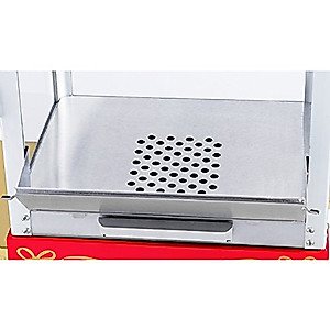 6112 Great Northern Popcorn Red Foundation Top Popcorn Popper Machine, 4 Ounce