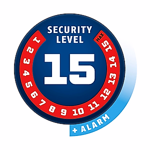 ABUS 61497 6500A Bordo Smart X 6500/110 BK RC, Black, 110 cm