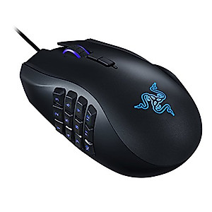 Razer RZ01-01610100-R3U1 Naga Chroma - Ergonomic RGB MMO Gaming Mouse- 12 Programmable Thumb Buttons & 16,000 Adjustible DPI