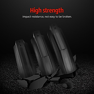 Mudguard, ycle Front Back Rear Tire Mud Guards Kit Quick Release Cycling s Set for Road Mountain BMX Black Red Power Rover Front Mud Fende Fat tire s