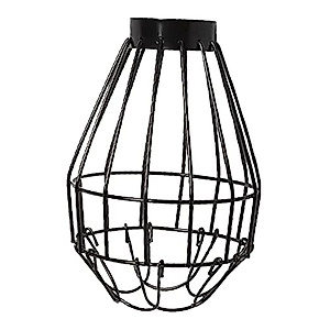 Heater Guard for Reptiles, Anti Scald Lamp Shade Enclosure Day Night Mesh Cover Protective Supplies, for Cage