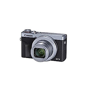 Canon PowerShot Digital Camera [G7 X Mark III] with Wi-Fi & NFC, LCD Screen and 4K Video - Silver (Renewed)
