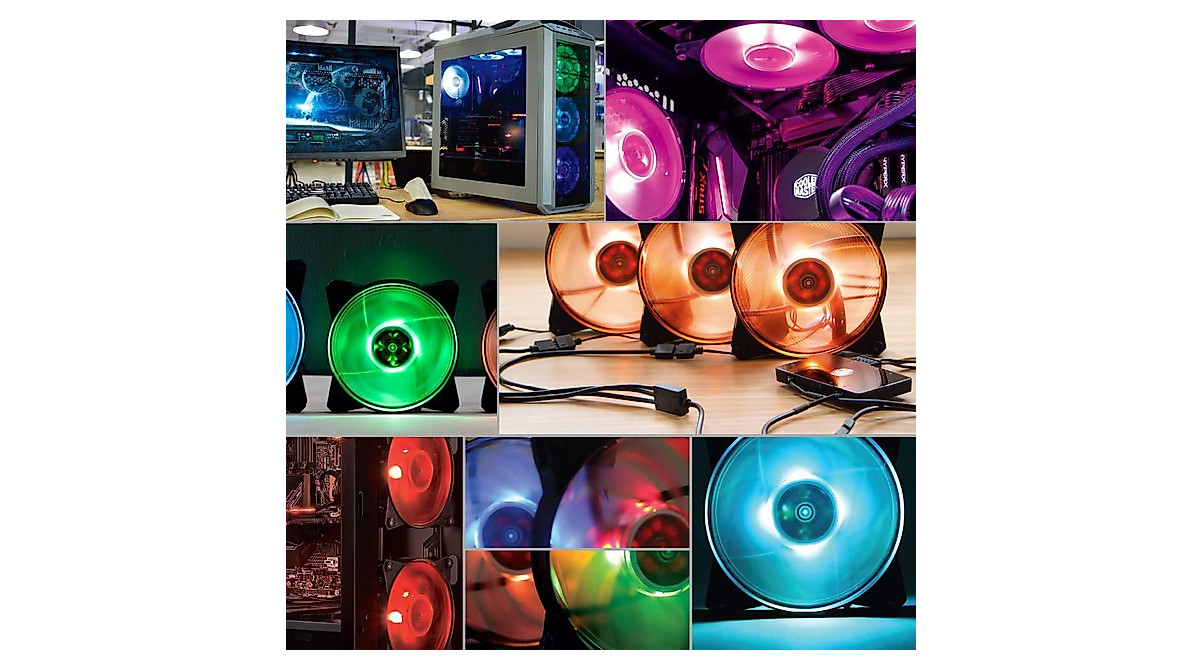 Cooler Master Pro 140 RGB Fan - Silent Cooling & Custom Colors