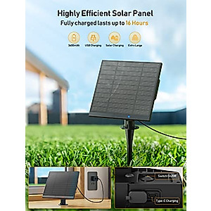 Brightown Solar String Lights Outdoor 58FT(48+10) with Remote Cable Ties and Hooks, G40 Patio Lights with 25 LED Shatterproof E12 Bulbs, 4 Light Modes, Dimmable Hanging Lights for Backyard Party Decor