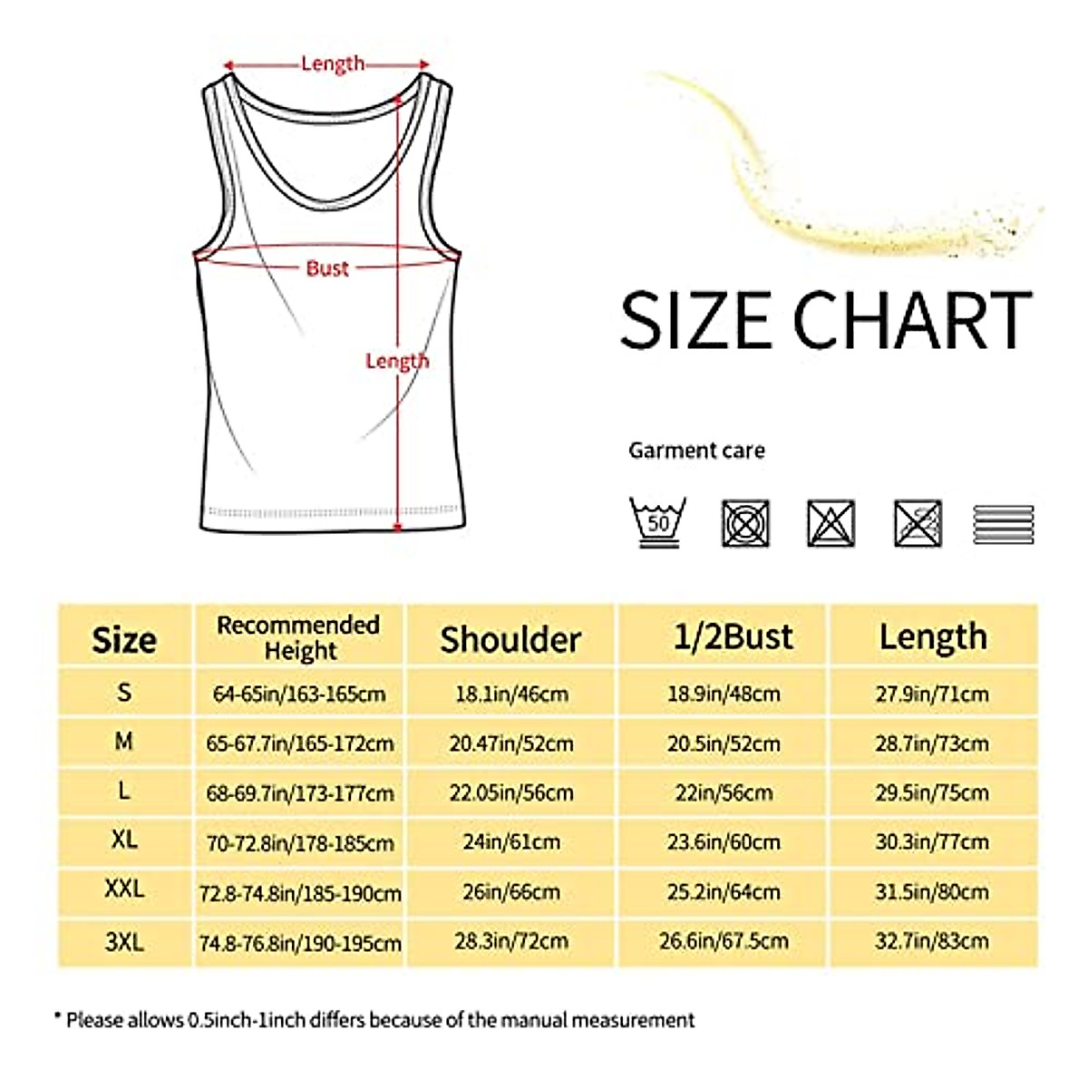 WAYOQI Baki The Grappler Men's Tank Tops Tshirt Sleeveless Shirts Shirt Running Workout Cotton Casual Black Large