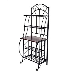 Boraam Valencia Metal Baker's Rack