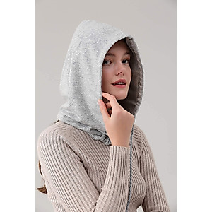 Radia Smart EMF Poncho and Hood Bundle, 5G Anti-Radiation, RF Shielding, Grey