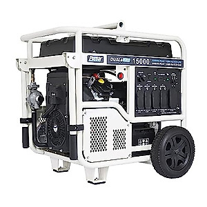 Pulsar 15,000W Dual Fuel Portable Generator with Electric Start