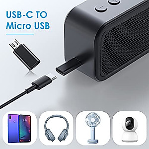 XGWYANT USB to USB C,Type C Female to USB Male,Type C Male to Type C Female,Micro USB,Compatible Mode,IP,Laptop, PC, Power Bank and More Type C Devices（5Pack）