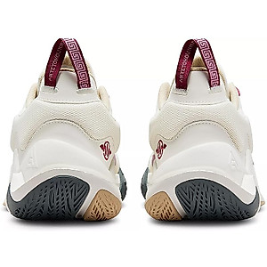 Nike Men's Giannis Immortality 2 Athletic Basketball Shoes (Sail Smoke Gray Yellow) US Size 8.5