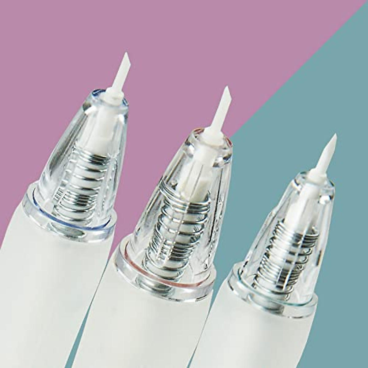 TOMZEGNA Pack 10 Retractable Ceramic Craft Hobby Knife, Precision Craft Cutting Knife with Silicon Grip That Looks Like A Pen, Small Thin Blade for Art Paper Scrapbook