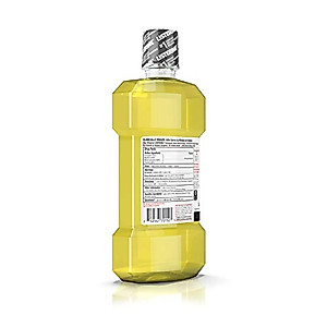 Listerine Original Oral Care Antiseptic Mouthwash with Germ-Killing Formula to Fight Bad Breath, Plaque and Gingivitis, 1 L