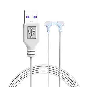 Fast Charging Magnetic Cable Cord Universal Charger for Massager, Compatible with Power Bank Phone Charger Adapter Computer, Suitable for Most Magnetic Massagers on The Market
