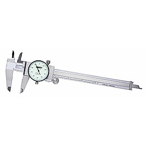 INSIZE 1311-12 Dial Caliper, 0-12", Graduation .001"