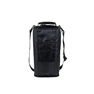 Geckobrands Verticool Golf Cooler Bag - Insulated Soft Cooler for Golf Enthusiasts - Holds 9 Cans or 2 Wine Bottles - Ideal Golf Accessories for Men and Women.