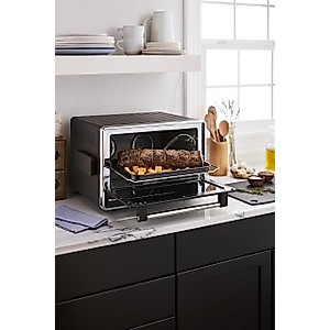 KitchenAid Dual Convection Countertop Oven with Air Fry and Temperature Probe - KCO224BM, Black Matte