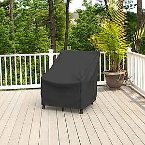 Generic Outdoor Folding Chair Dust Cover Storage Bag Terrace Seat Furniture Cover Water Chair Cover 210D, 64x64x120cm