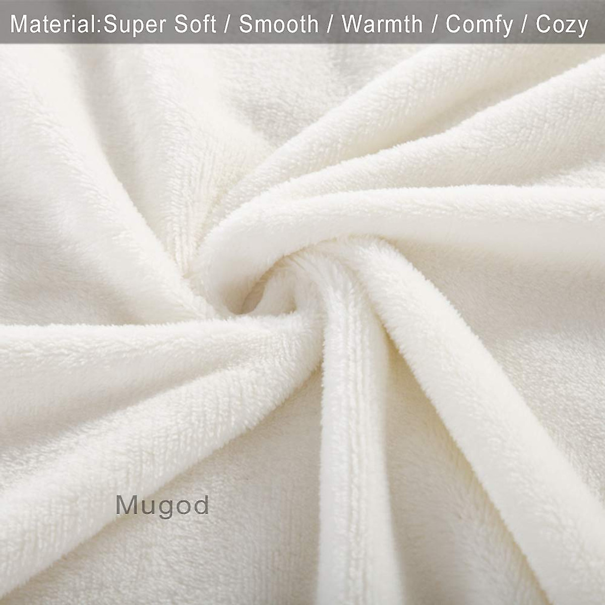 Mugod Native American Style Throw Blanket Tribal Black and White Geometric Arrow Ethnic Soft Cozy Fuzzy Warm Flannel Blankets Decorative for Baby Toddler Swaddle Dog Cat 30X40 Inch