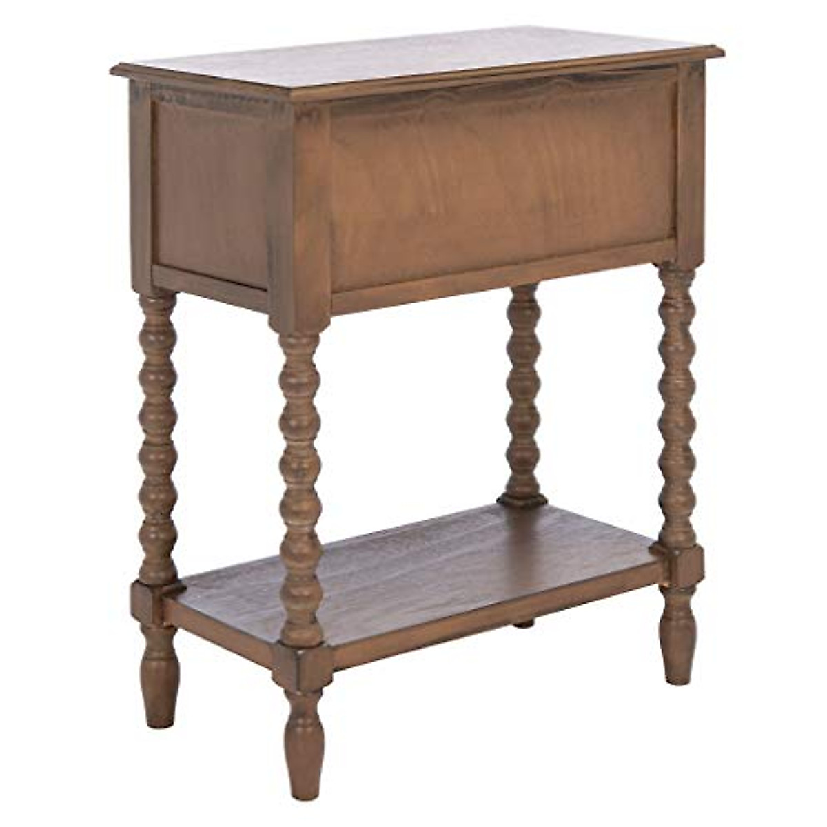 SAFAVIEH Home Collection Athena Brown 3-Drawer Console Table