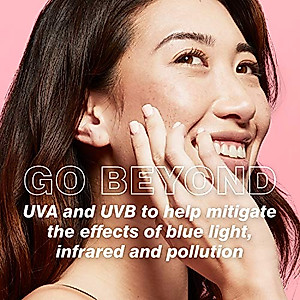 COOLA Organic Refreshing Water Mist Face Moisturizer with SPF 18, Dermatologist Tested Face Sunscreen with Plant-Derived BlueScreen Digital De-Stress Technology, 0.85 Fl Oz