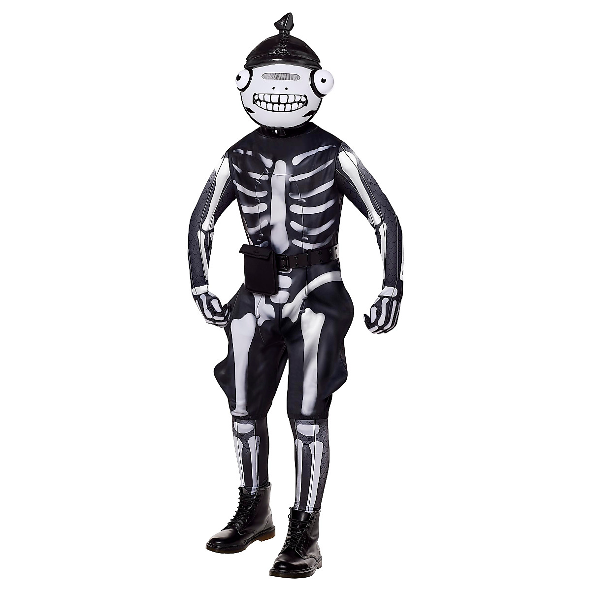 Spirit Halloween Fortnite Youth Fishskull Costume - M | Officially Licensed | Gaming Costumes | Skeleton Outfit | Fortnite Cosplay