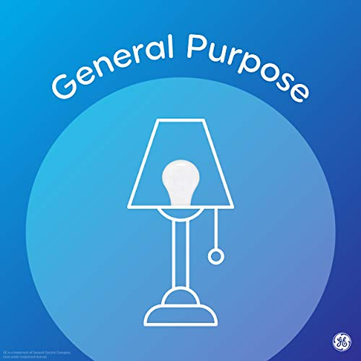 GE 3-Way LED Light Bulb, A19 Standard Bulb, 5/10/19 Watt (50/100/150 Watt Equivalent) Soft White, Medium Base (1 Pack)