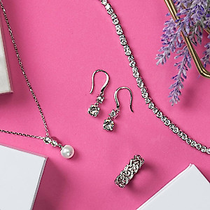 Cate & Chloe Kadence 18k Yellow Gold Plated Dangle Earrings | Women's Drop & Dangle Earrings With Crystals, Dangling Silver Earrings For Women, Hypoallergenic Earring Set, Jewelry Gift for Her