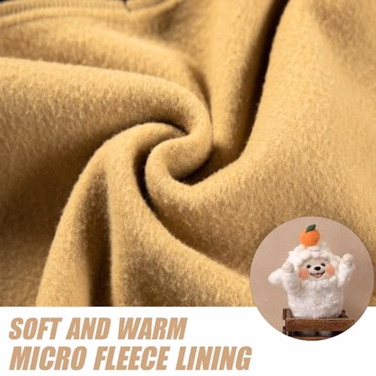 Gesean Novelty Hoodies Sweatshirt Outerwear with Pocket for Men Blue X-Large