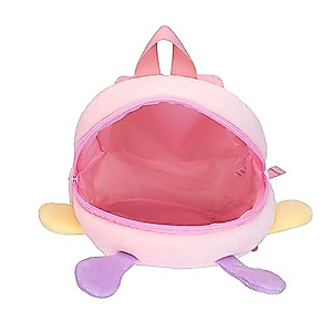 JoyRokaro Toddler Backpack Butterfly Backpack Cute Plush Bag Cartoon 10" Preschool Backpack For 2-6 Years Girls Boys