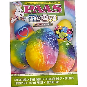 PAAS Tie Dye Easter Egg Decorating Kit - America's Favorite Easter Tradition