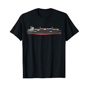 Cargo Ship Transportation T-Shirt T-Shirt