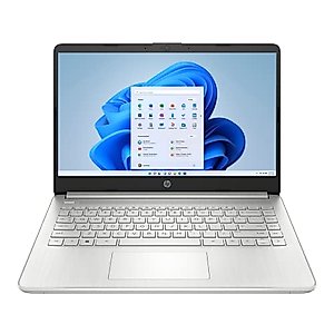 2022 HP 14" Touchscreen Laptop, Windows 11, Intel Celeron Processor, 4GB RAM, 64GB SSD, HDMI, (Renewed)