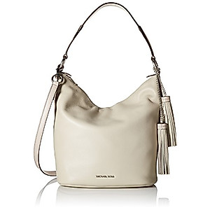MICHAEL Michael Kors Women's Elana Large Convertible Shoulder Cement Handbag