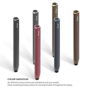 elago Premium Aluminum Stylus Pens for All Touch Screen Tablets/Cell Phones [Black]