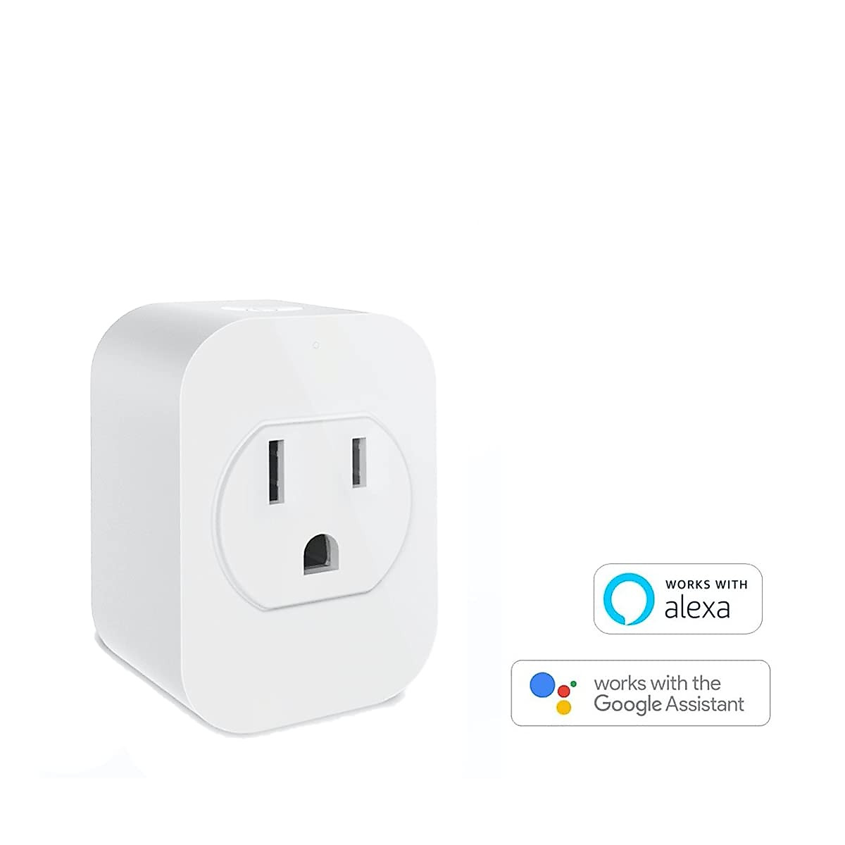 eco4life Smart Outlet, Mini WiFi Plug, Work with Alexa, Google Home, No Hub Needed, App Remote Control, Set Timer, UL Certified (3 Pack)