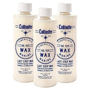 Collinite No. 925 Fiberglass Marine Wax, 16 Fl Oz - 3 Pack
