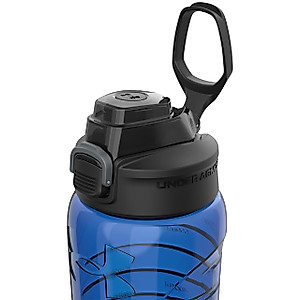Under Armour 24oz Water Bottle, Pro Lid Cover, Shatter Proof, Stain & Odor resistant, Royal