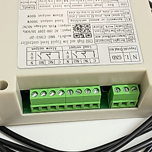 Taidacent Automatic Water Level Controller Water Pump Controller Water Tank Automatic Filling System Either to Fill or Empty a Tank Two Non Contact Water Tank Water Level Sensors 1 Meter Cable