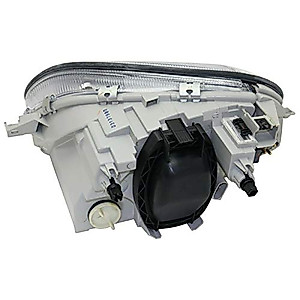 South Mud Bay Halogen Headlight Set Compatible with Kompressor Convertible Base Left & Right w/Bulbs Pair 14905939