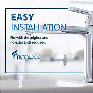 Filterlogic 3US-AF01 Under Sink Water Filter, Replacement for Standard 3US-AF01, 3US-AS01, WHCF-SRC, WHCF-SUFC, WHCF-SUF, NSF/ANSI 42 Certified (Pack of 2)