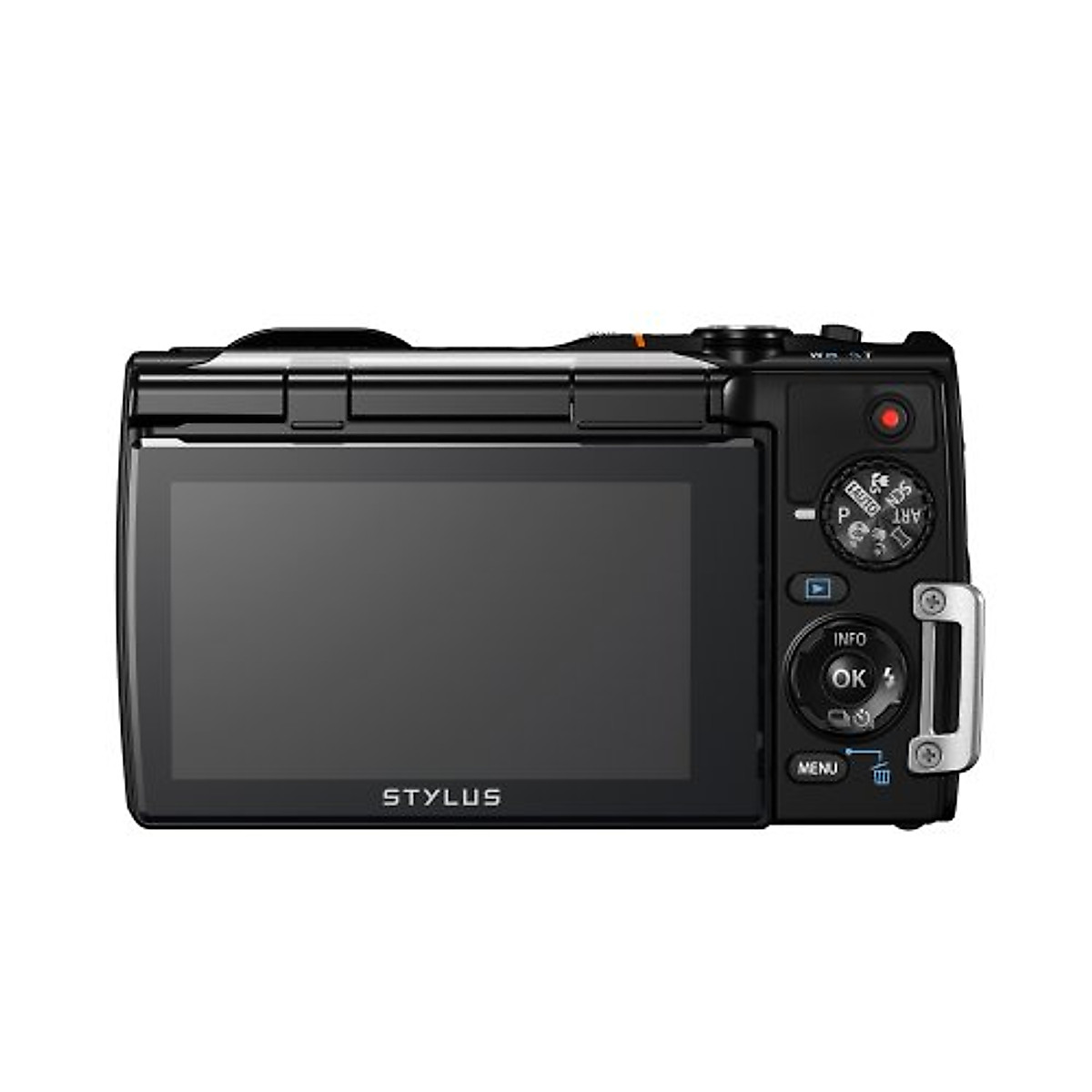 Olympus Stylus TG-850 IHS 16 MP Digital Camera (Black/Silver)